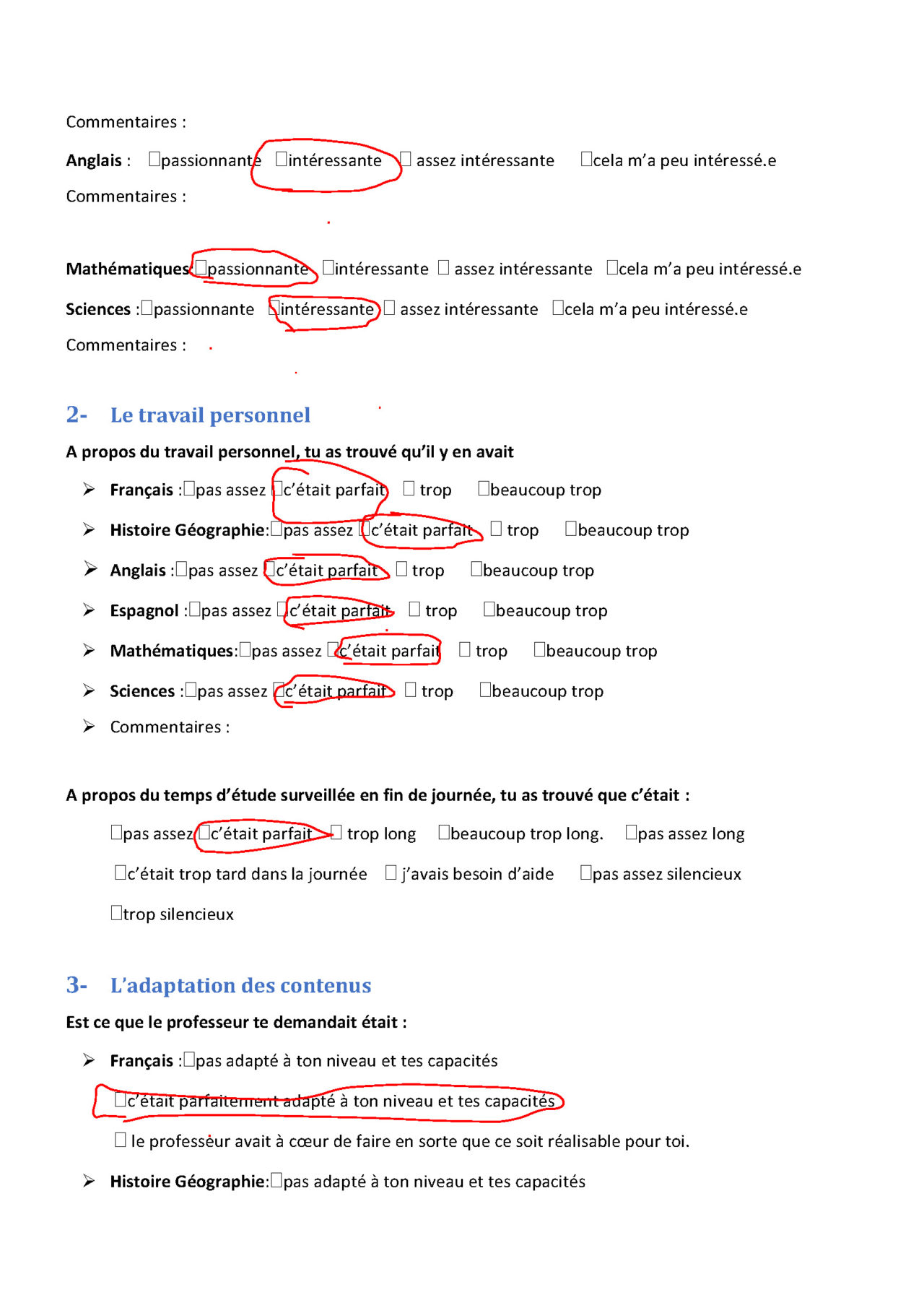 L'évaluation - comment ça se passe au collège DECLIC ? - DECLIC Lyon